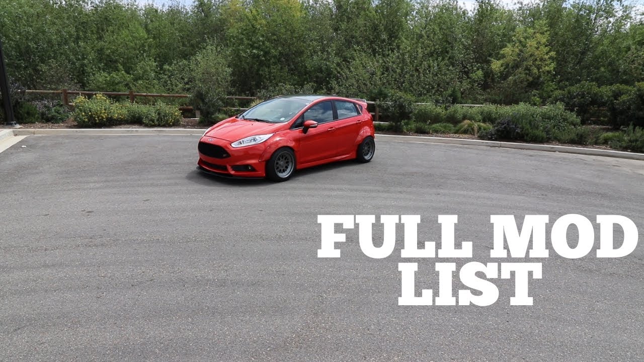 EVERY Mod Done To My Fiesta ST - YouTube