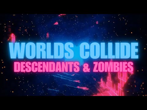 “Worlds Collide” Lyric Video | Disney Descendants + ZOMBIES | Worlds Collide Tour