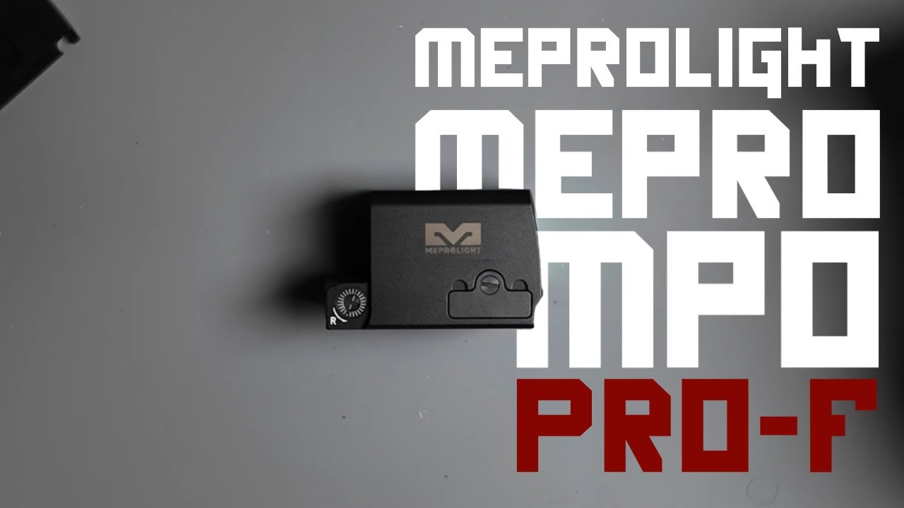 MEPROLIGHT MEPRO MPO PRO-F RED DOT UNBOXING & FIRST IMPRESSIONS - YouTube