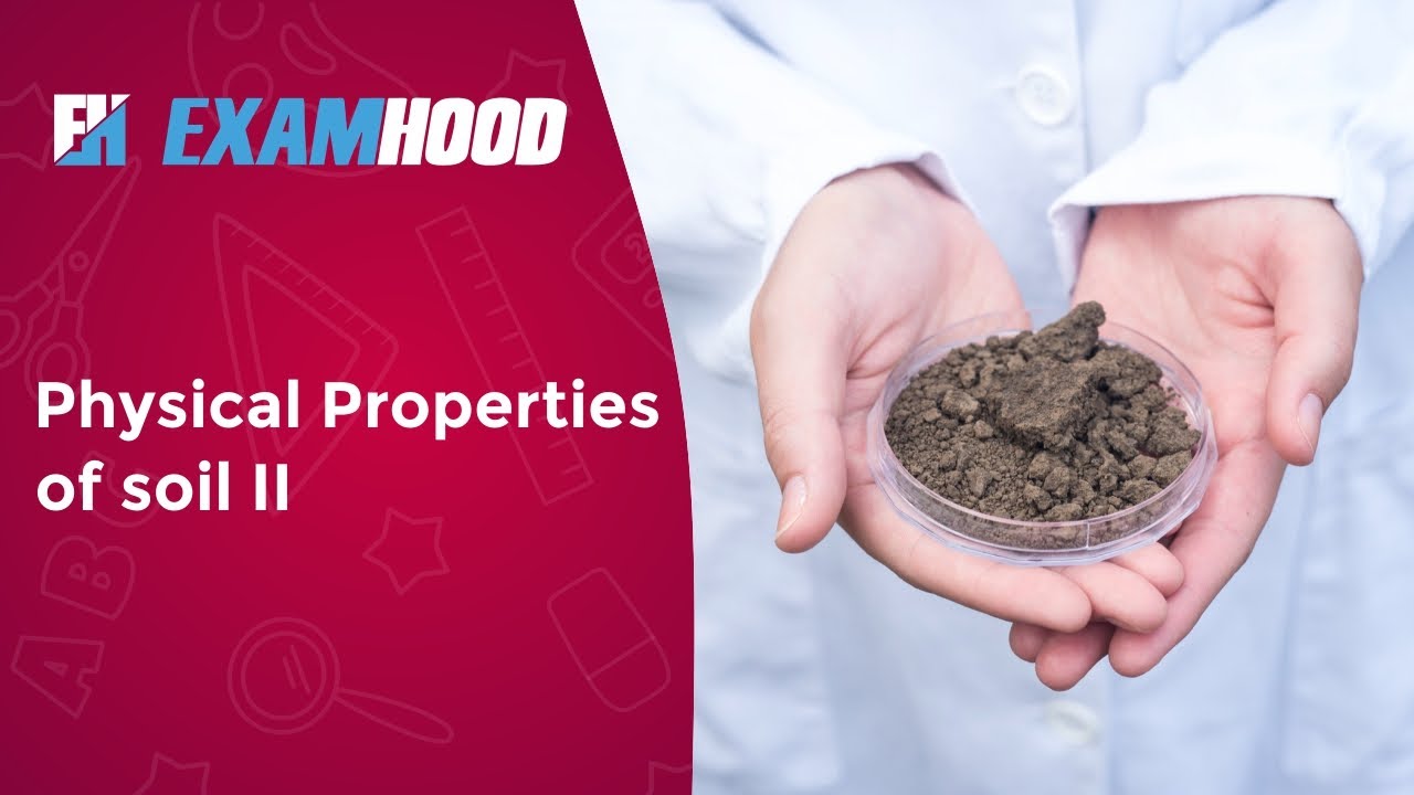 Physical properties of soil 2 - YouTube