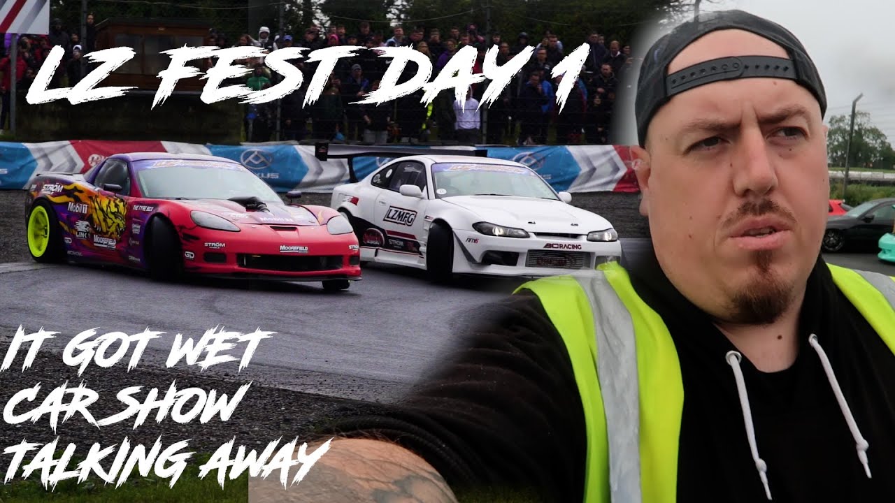 LZ FEST, MONDELLO PARK. Day 1, It rained!! Vlog - YouTube