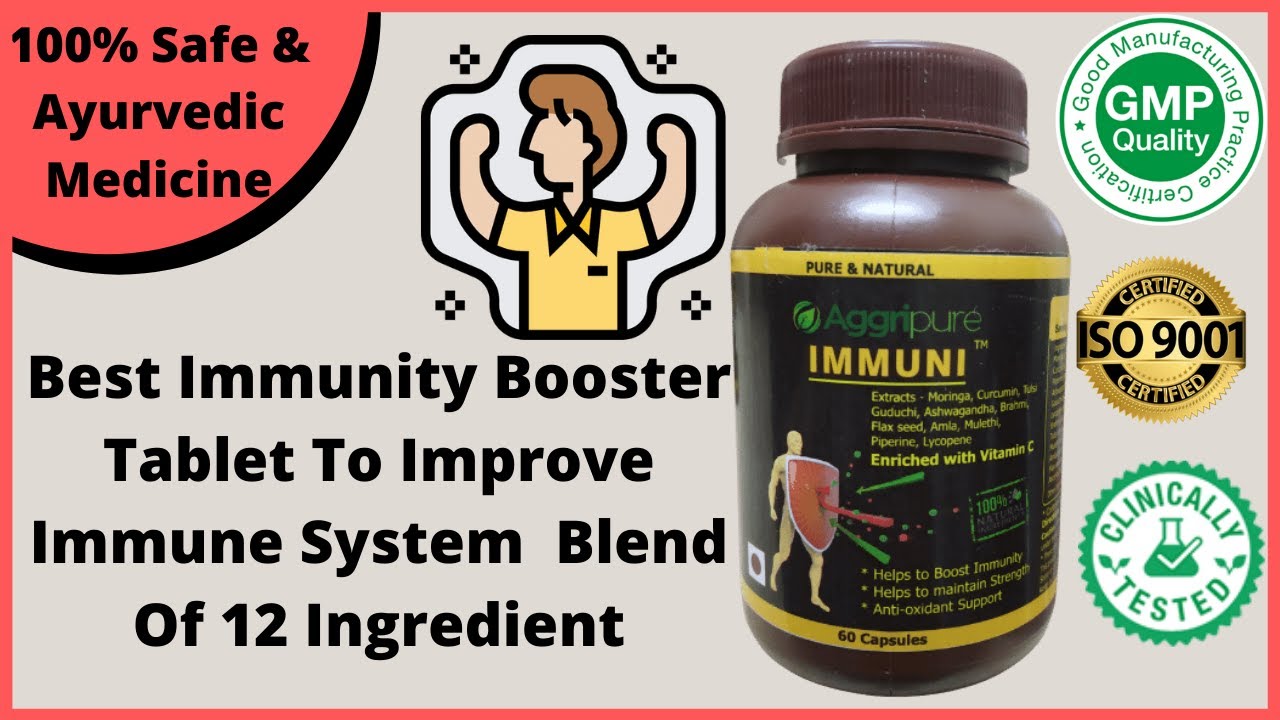 Best Immunity Booster Tablet To Improve Immune System Made With Blend ...