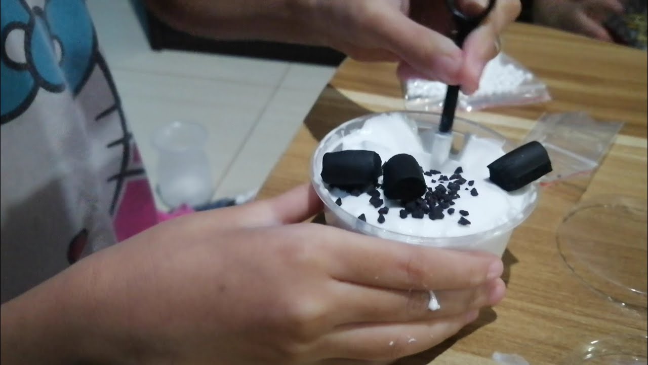 Our own DIY Oreo Slime from Shopee :) #cutiekatepascua - YouTube