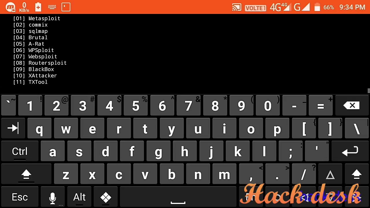 Install all Kali Linux tools in one click in android termux - YouTube