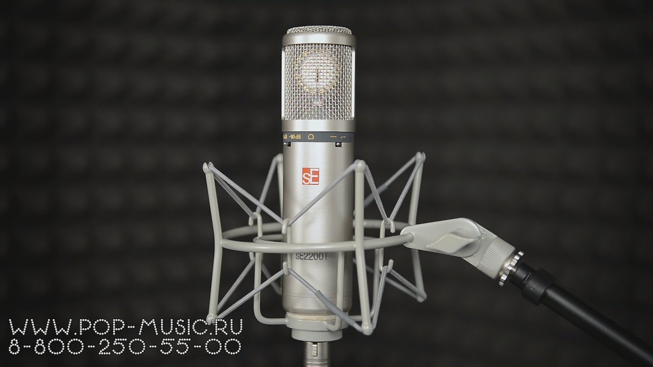 Микрофон SE ELECTRONICS SE 2200T - YouTube