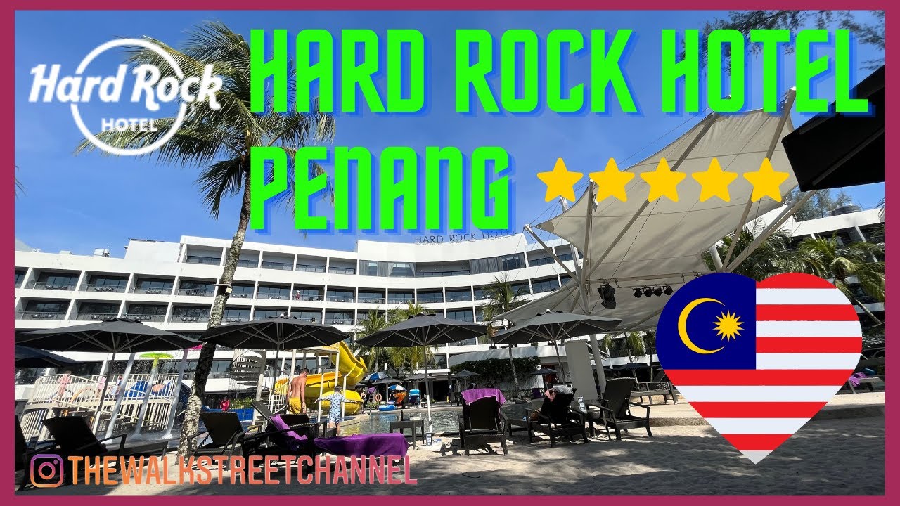 🇲🇾 Hard Rock Hotel Penang 檳城 Batu Ferringhi Beach | water park | full ...