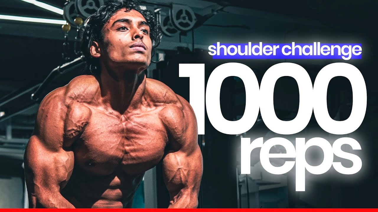 1000 REPS SHOULDER WORKOUT|| Kangkan DB - YouTube