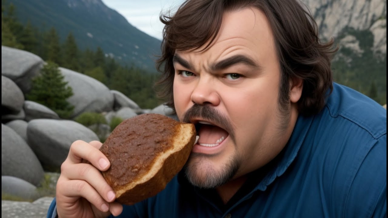 jack black eating rock🤣😋😋 - YouTube