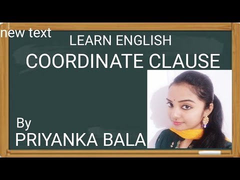 HOW TO FIND COORDINATE CLAUSES || TYPES OF CLAUSES ||LEARN ENGLISH ...