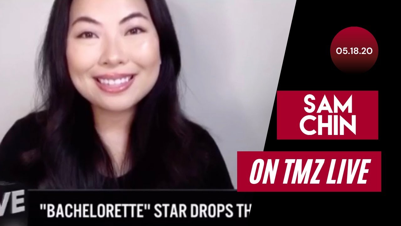 Sam Chin on TMZ Live - "Bachelorette" Star Hannah Brown Drops the N ...