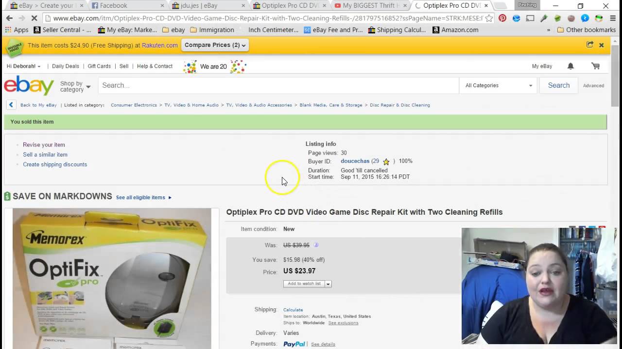 PSA Weird eBay Glitch Leaving Sold Items Active in Your Store, Not ...