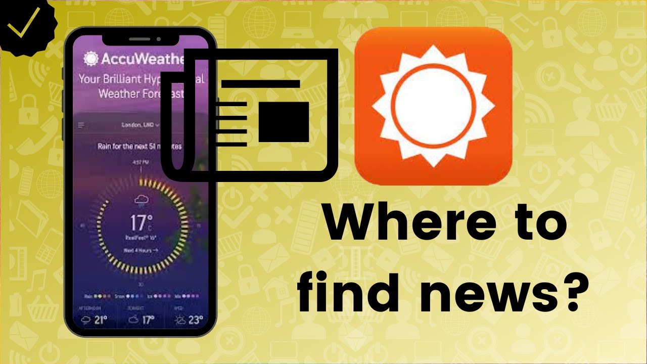 Where to find news on AccuWeather? - YouTube