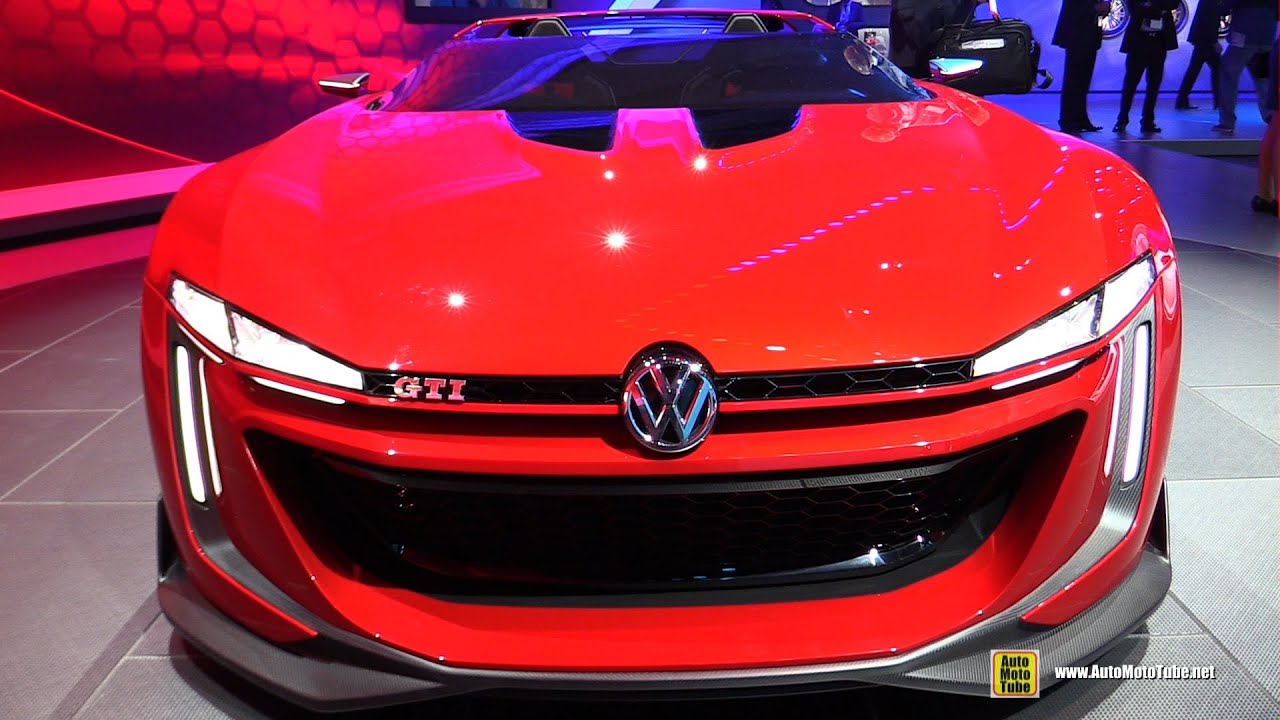 2015 Volkswagen Golf GTI Roadster Concept - Exterior Walkaround - 2014 ...