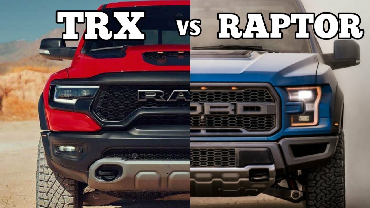 2021 Ram TRX vs 2021 Ford Raptor!..Its a closer comparison than you ...