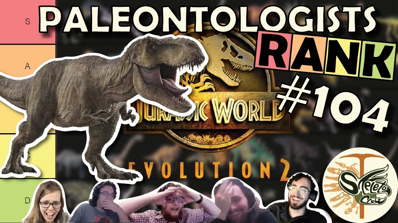 HAIL TO THE KING | Paleontologists rank TYRANNOSAURUS REX in JW: Evolution 2! - YouTube