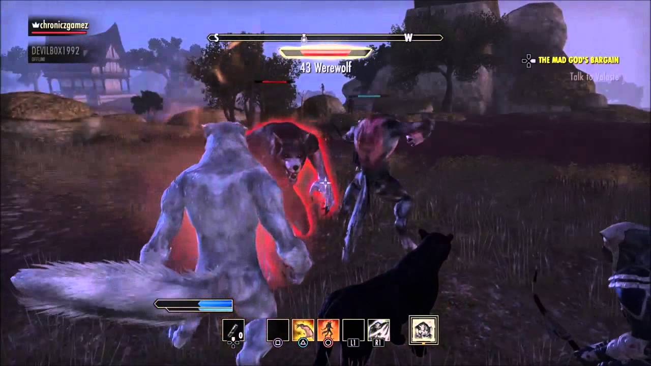 Elder Scrolls Online - Werewolf Spawn Reapers March - YouTube