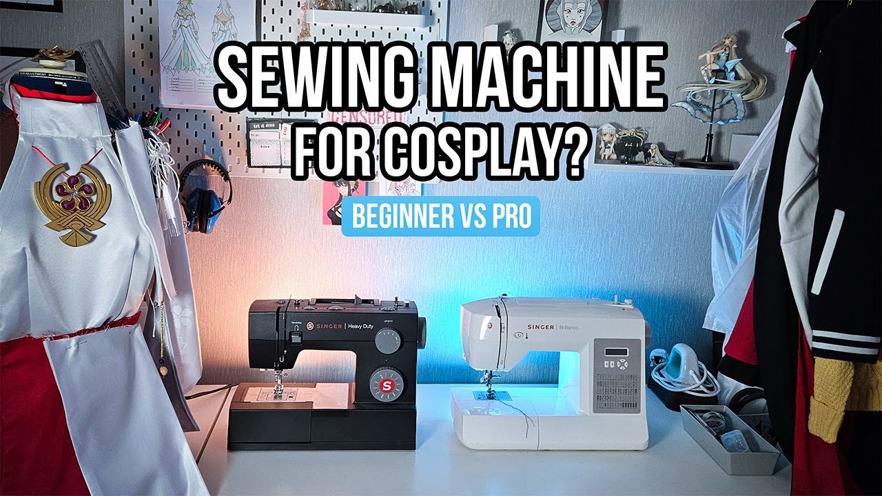 I struggle to find the best sewing machine for cosplay - YouTube