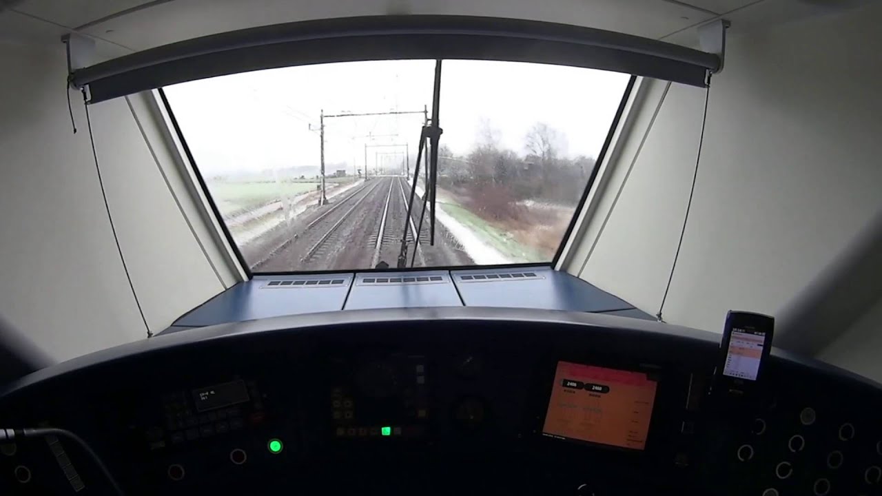 Real Train Driver's View SLT Hoorn - Purmerend Weidevenne 2016 - YouTube