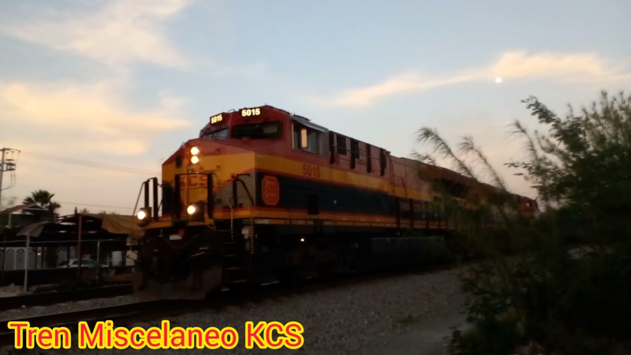 Tren Miscelaneo KCS | KCS ET44AC 5015 - YouTube
