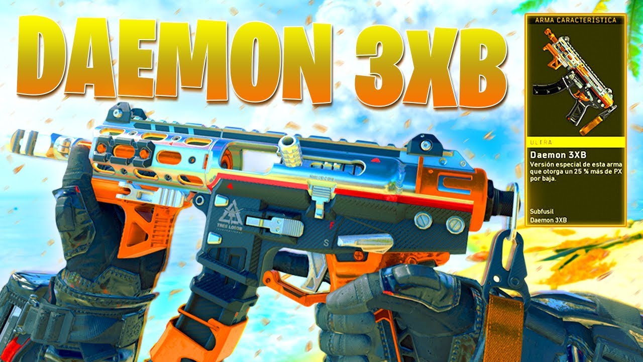 *MKII DAEMON 3XB* ¡VARIANTE EXCLUSIVA de RESERVAS! | BLACK OPS 4 - YouTube