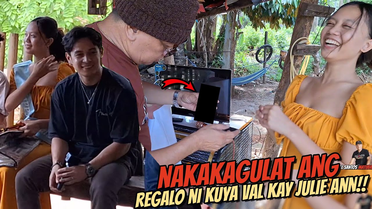 NAKAKGULAT ANG REGALO NI KUYA VAL KAY JULIE ANN! - YouTube