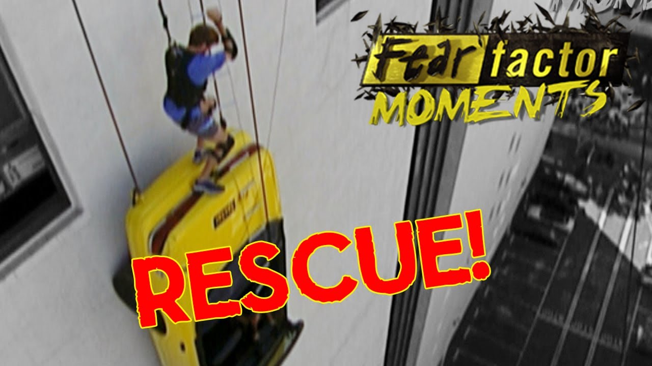 Fear Factor Moments | Car Drop Rescue - YouTube