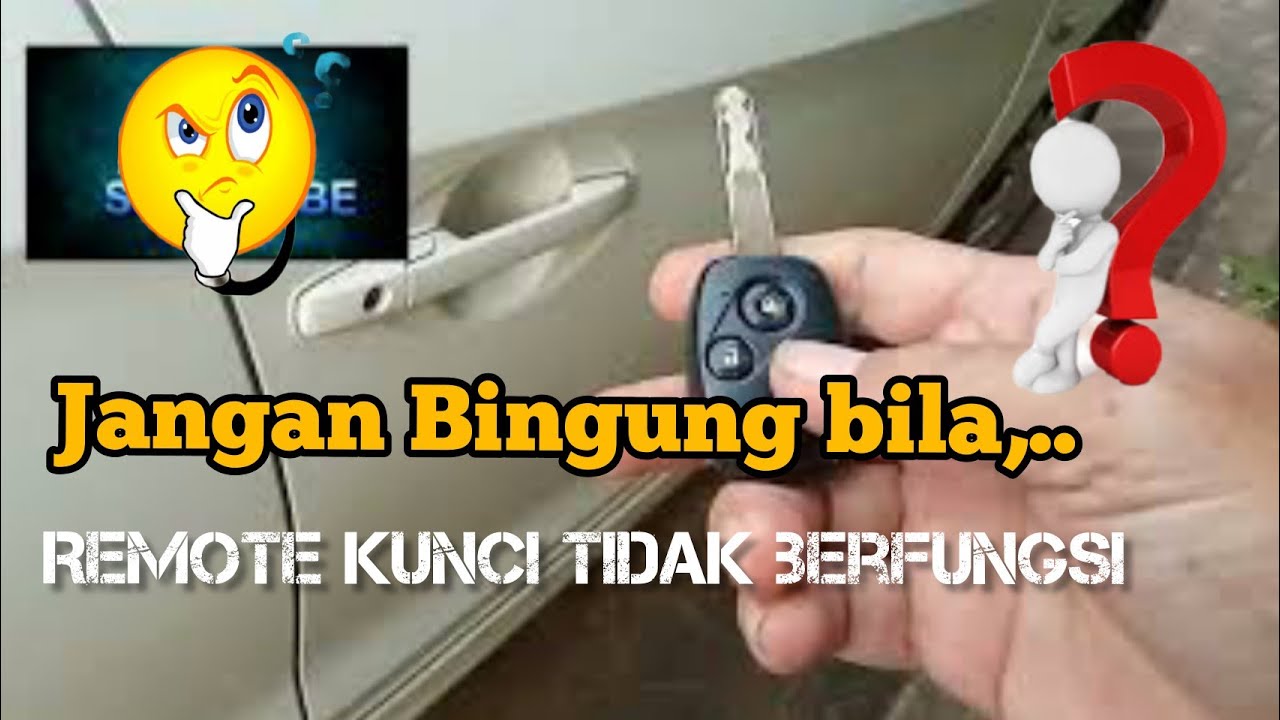 Cara Mengganti Batere Remote Mobil Honda Brio - YouTube