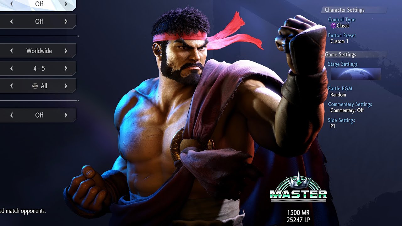 Street Fighter 6: TheThanhster (Ryu) Master Rank Up - YouTube