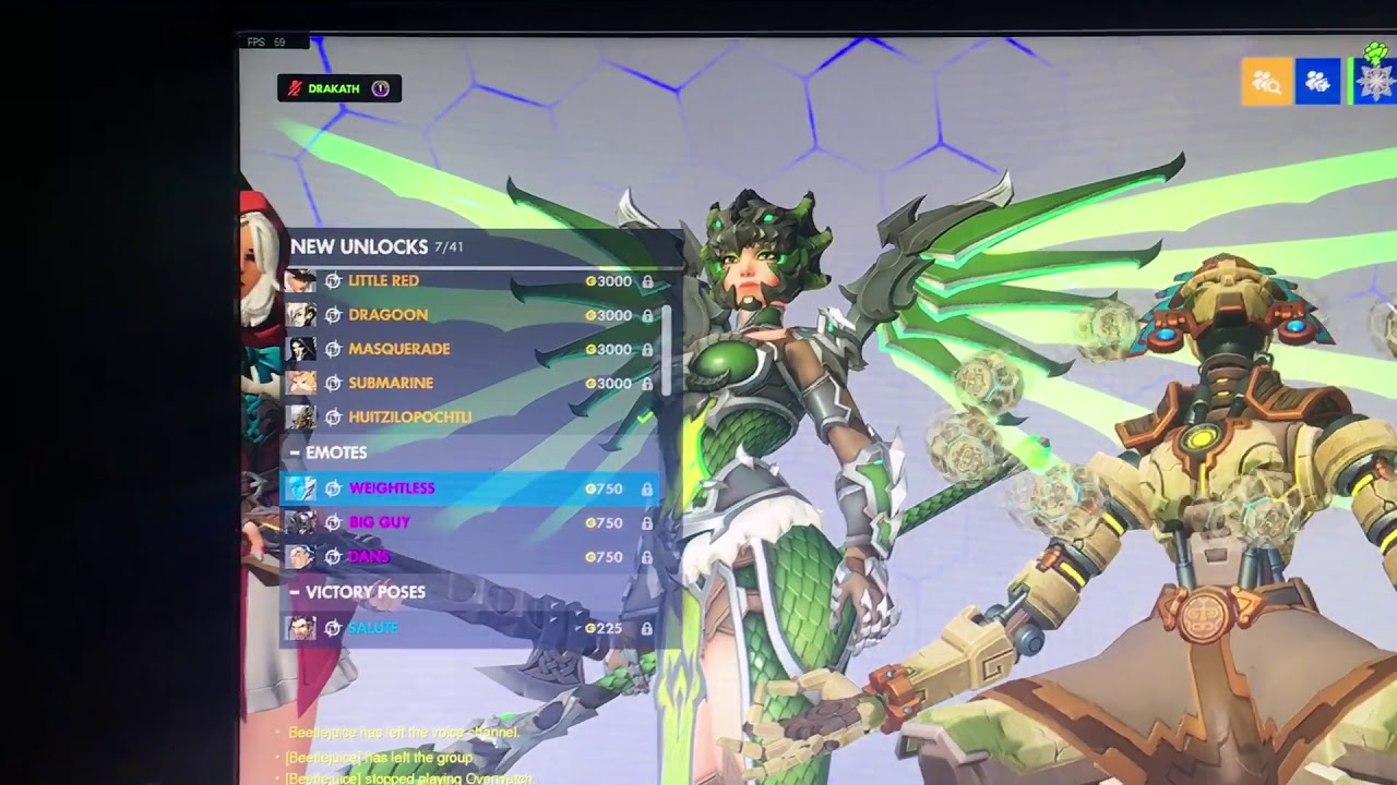 Overwatch Glitch: Anniversary Main Menu In Hero Gallery - YouTube