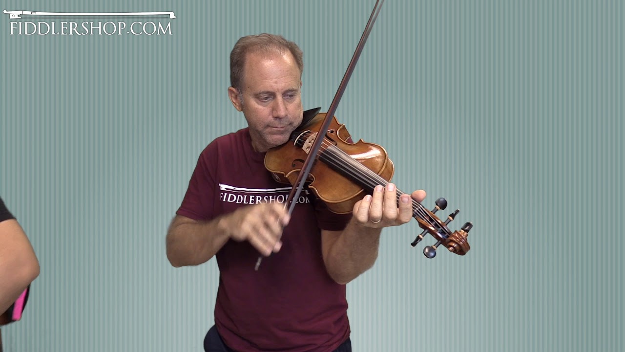 Realist and Fiddlerman 5 string Violin for Richard - YouTube