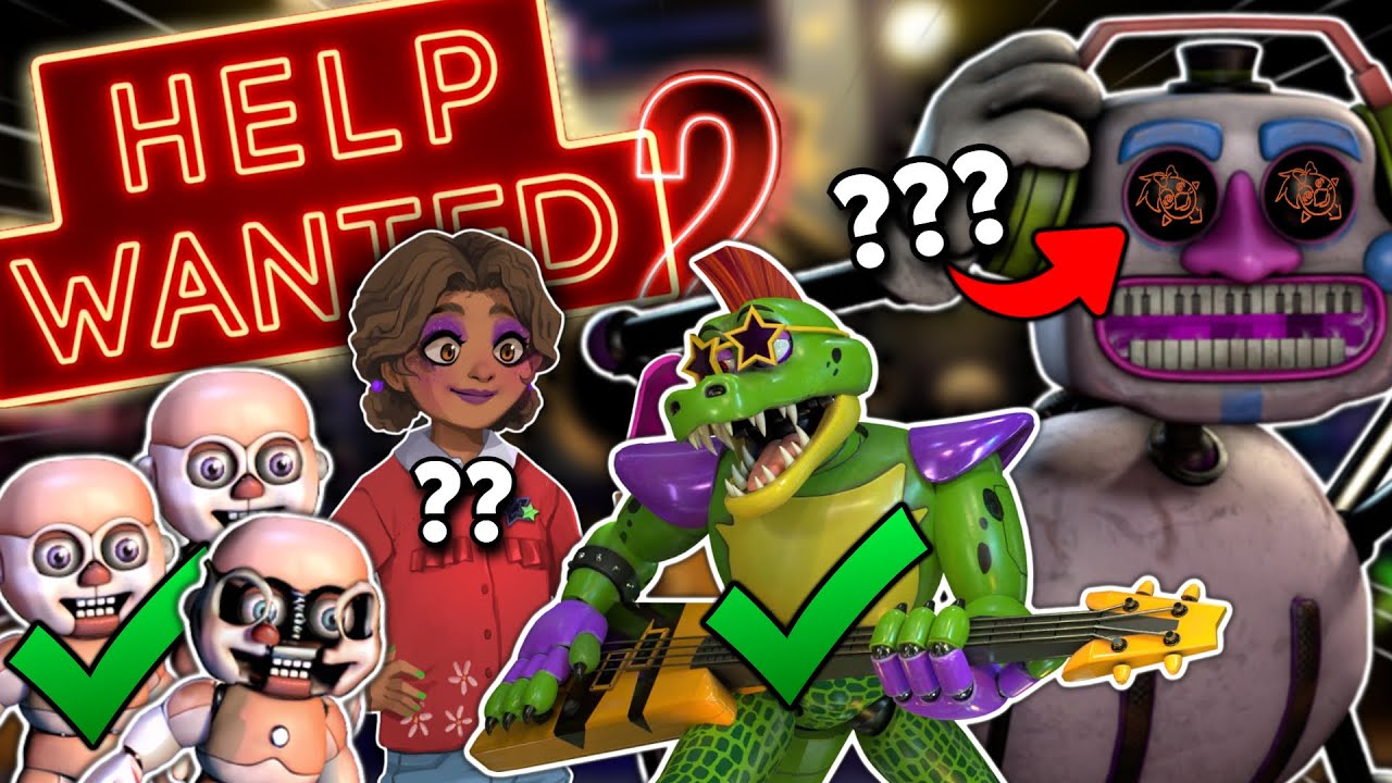 HELP WANTED 2 BONUS TRAILERS + NEW CONFIRMED CHARACTERS?! - YouTube