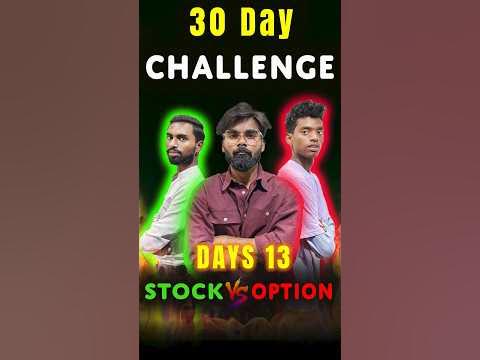 Finally Profit hua..🤑 || DAY 13 || 30 DAYS TRADING CHALLENGE #30dayschallenge #challenge #stocks ...