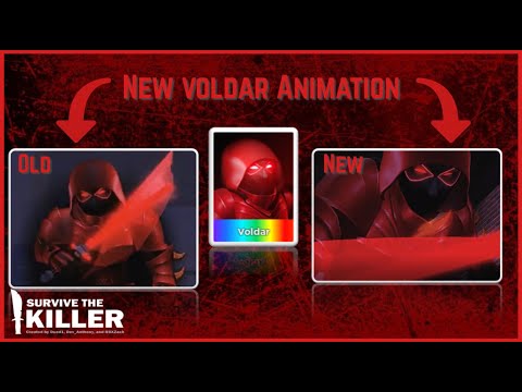 Little New About Voldar Animation!!....|| Survive The Killer🔪 (ROBLOX ...