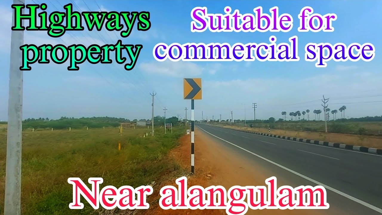 alangulam to tirunelveli on road highways land for sale || suitable for ...