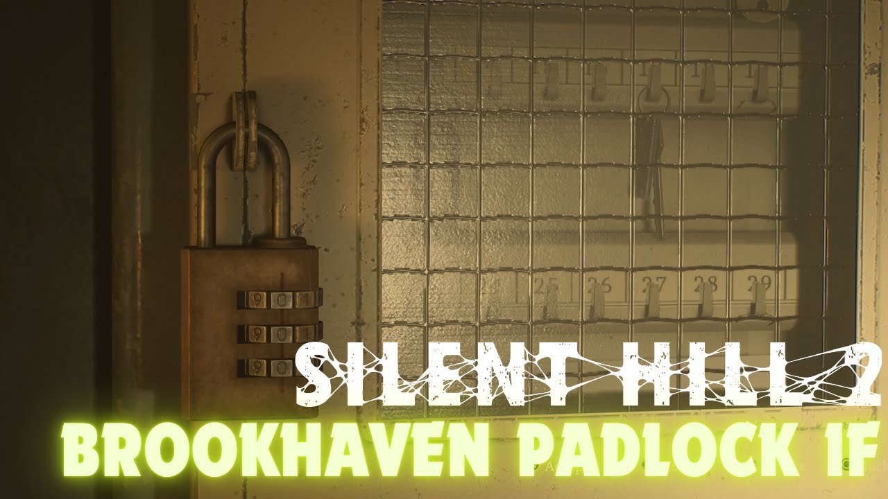 Silent Hill 2 Remake - Padlock Puzzle Brookhaven Hospital 1F | HARD ...