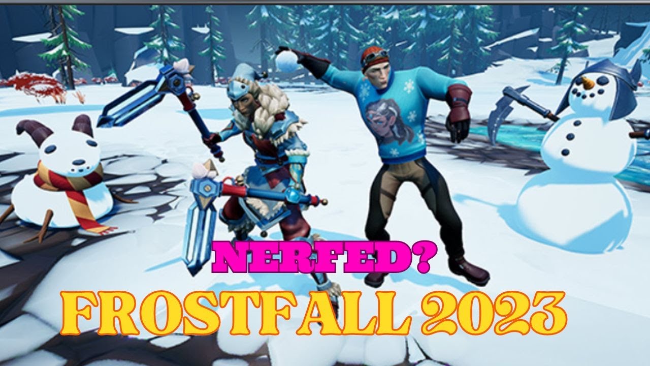 FROSTFALL EVENT 2023 - YouTube