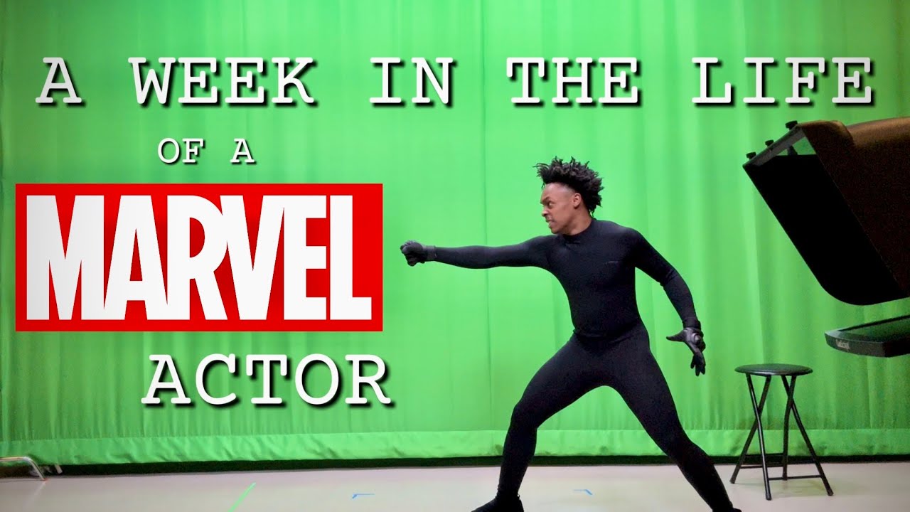 A WEEK IN THE LIFE OF A MARVEL ACTOR - YouTube