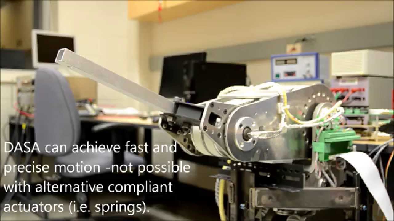 Advanced Human Robot Actuator - YouTube
