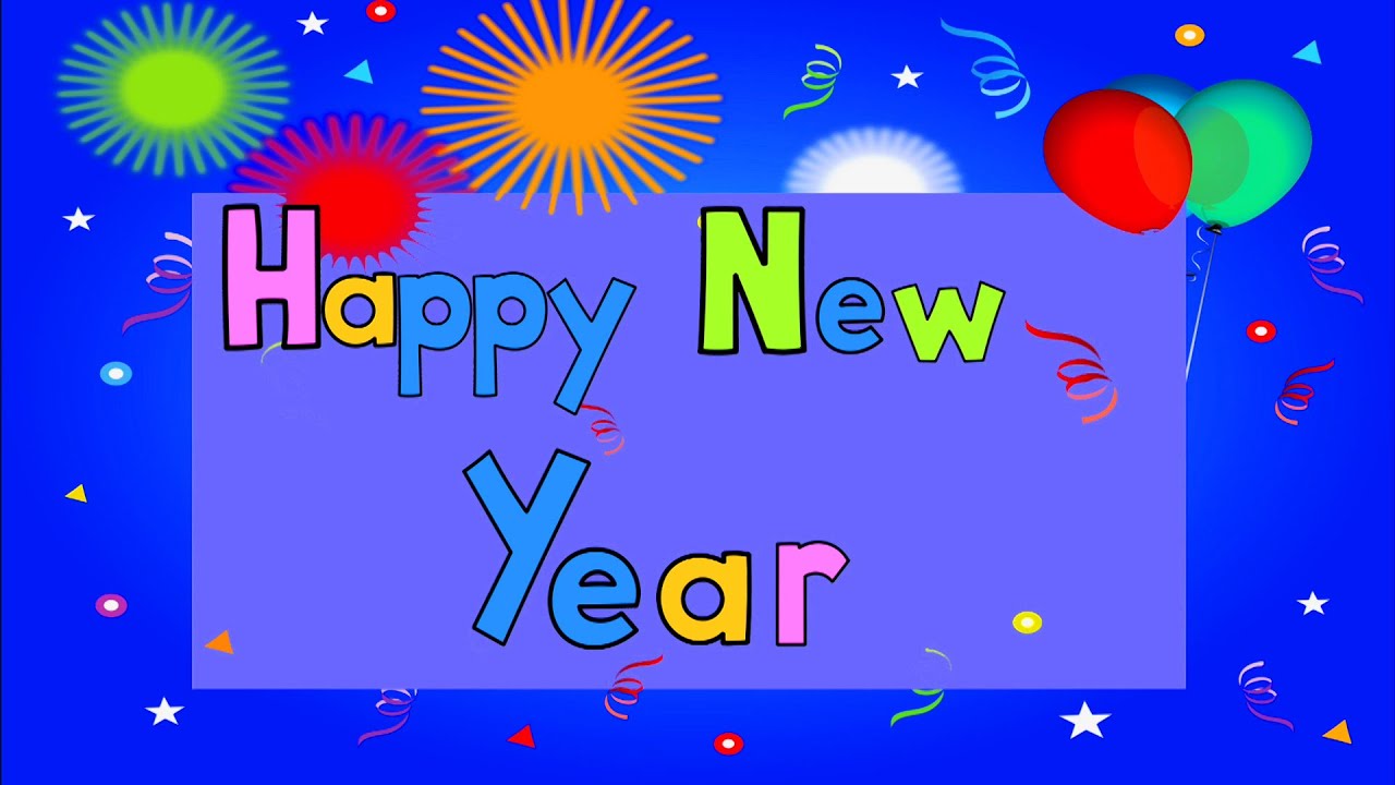 The Happy New Year Song Countdown from 10 to 0 - YouTube