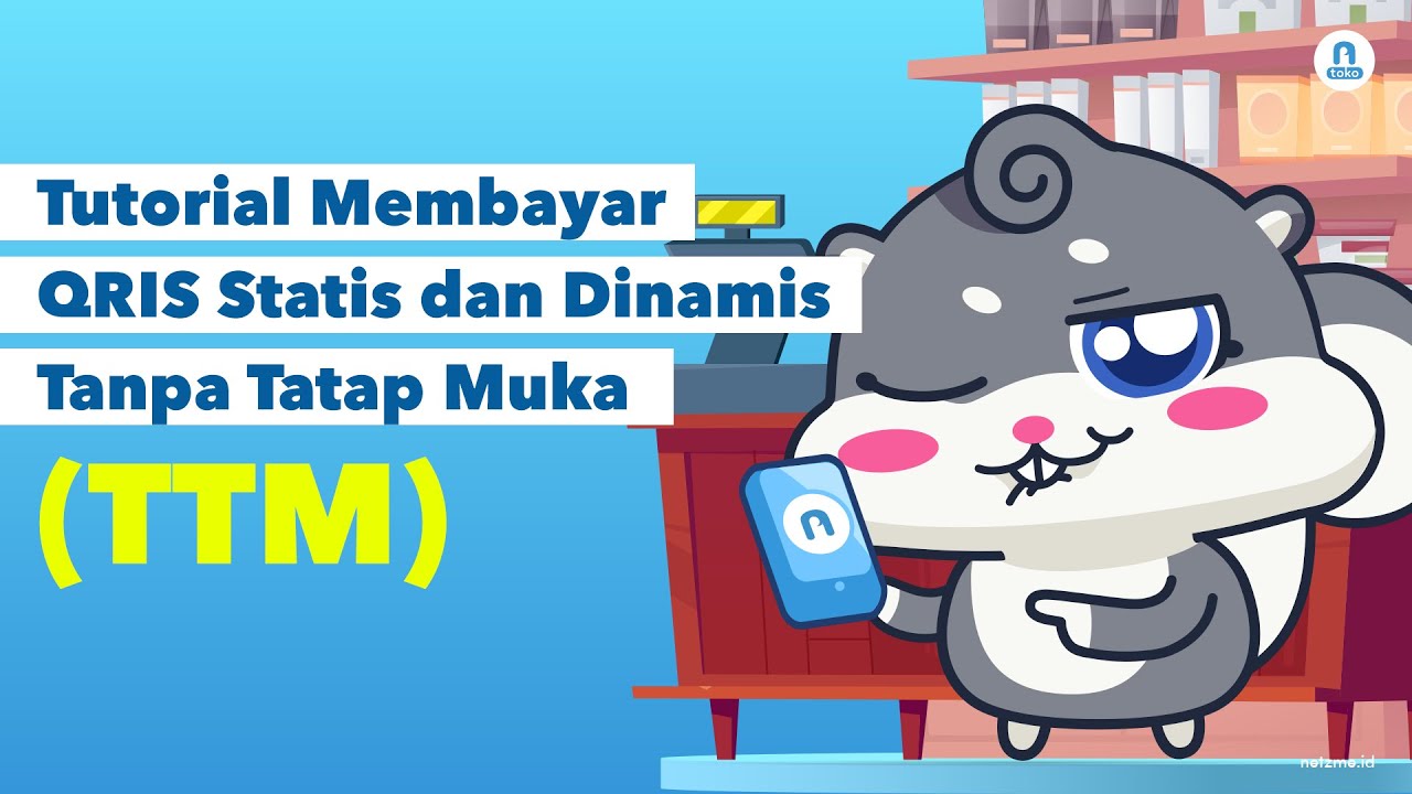 Tutorial Membayar QRIS Statis dan Dinamis Tanpa Tatap Muka TTM - YouTube