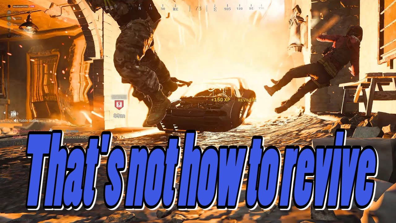 That's not how to revive - COD:MW - YouTube