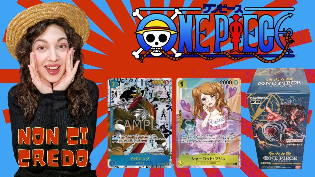 Apro un BOX OP03 One Piece Card Game e TROVO la CARTA PIU' RARA - YouTube