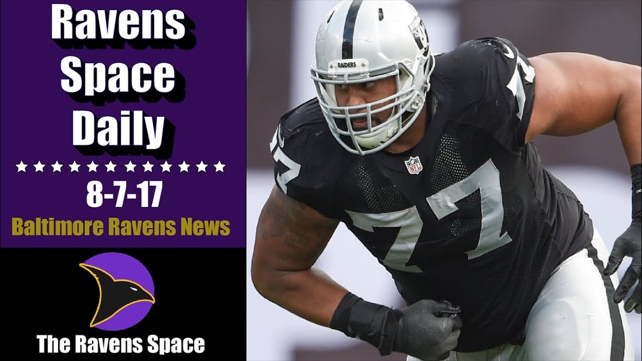 Austin Howard Contract Details 8-7-17 Baltimore Ravens News - YouTube