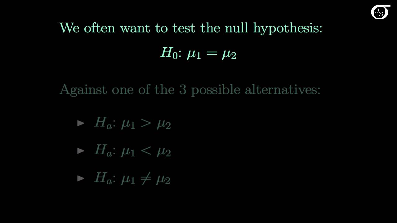 Welch (Unpooled Variance) t Tests and Confidence Intervals ...