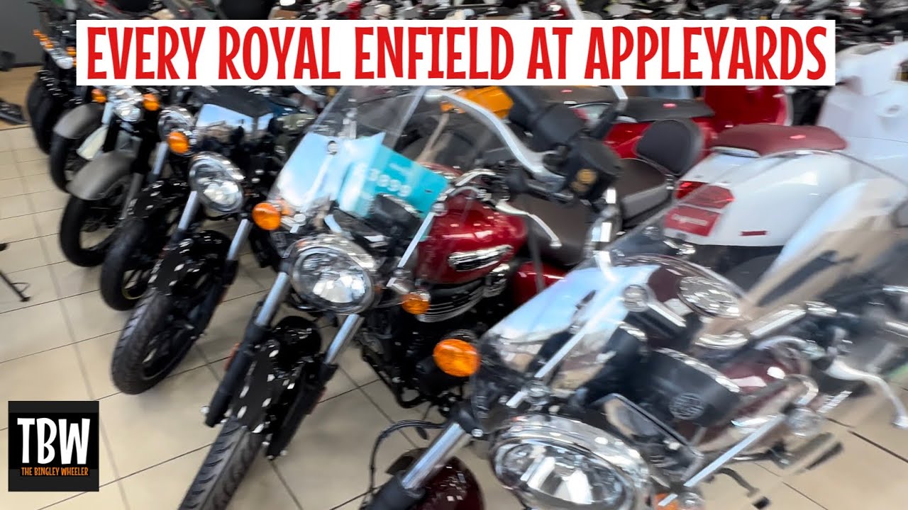 Entire range of Royal Enfield models and colours available! - YouTube