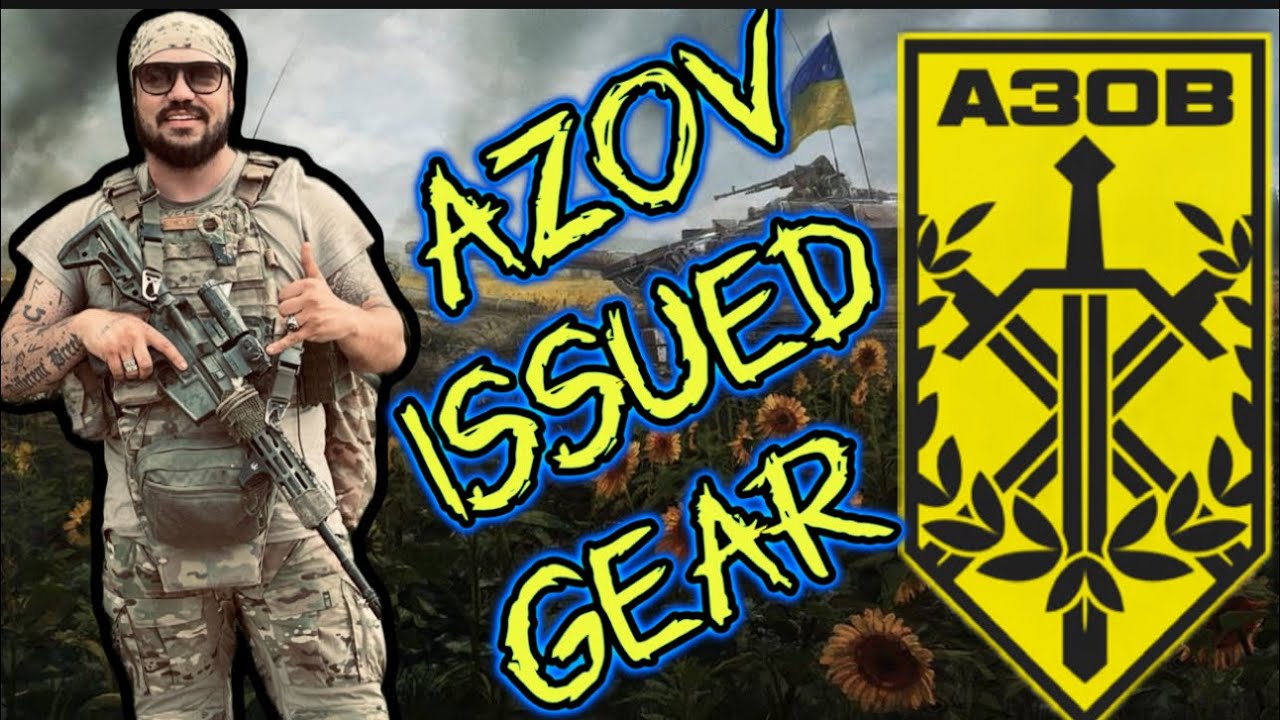 Azov International Battalions Issued Kit - YouTube
