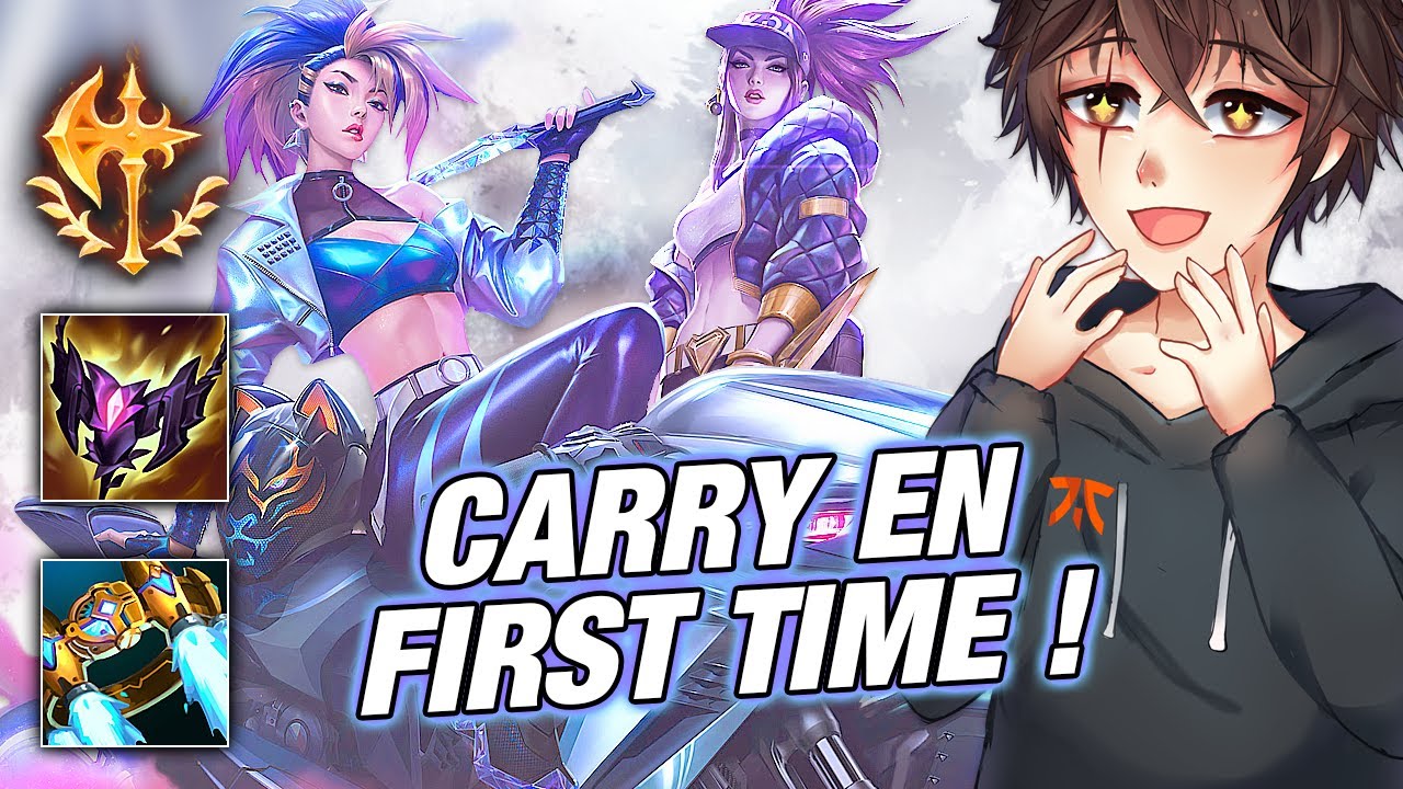 JE TRYHARD AKALI AVEC SON NOUVEAU BUFF ! - YouTube