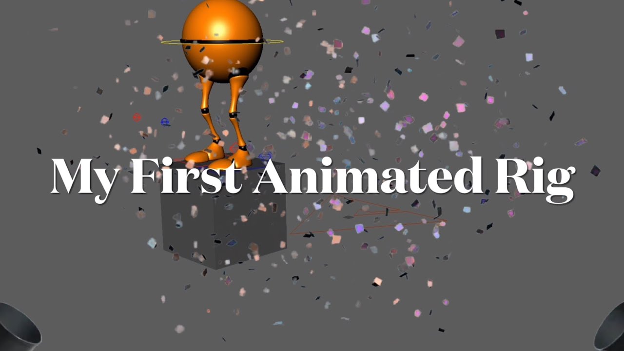 My First Animated Rig - YouTube