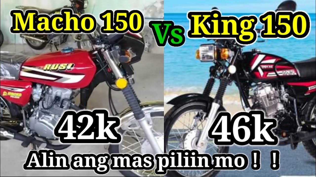 Rusi macho150 vs Skygo king150🔥Alin ang mas piliin mo！ - YouTube