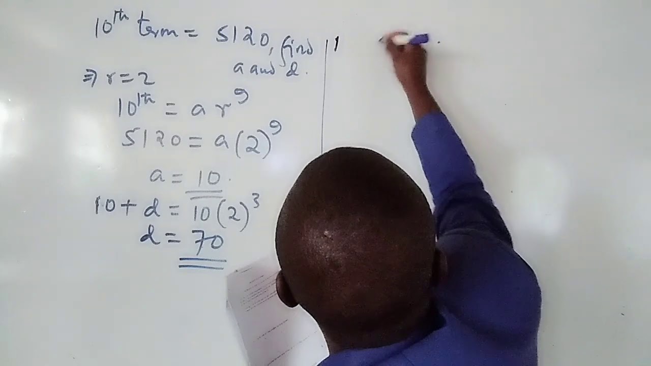 KCSE 2019 MATHEMATICS PAPER 2 SECTION 2 VECTORS SEQUENCES AND SERIES kcse-2019-mathematics-paper-2-section-2-vectors-sequences-and-series